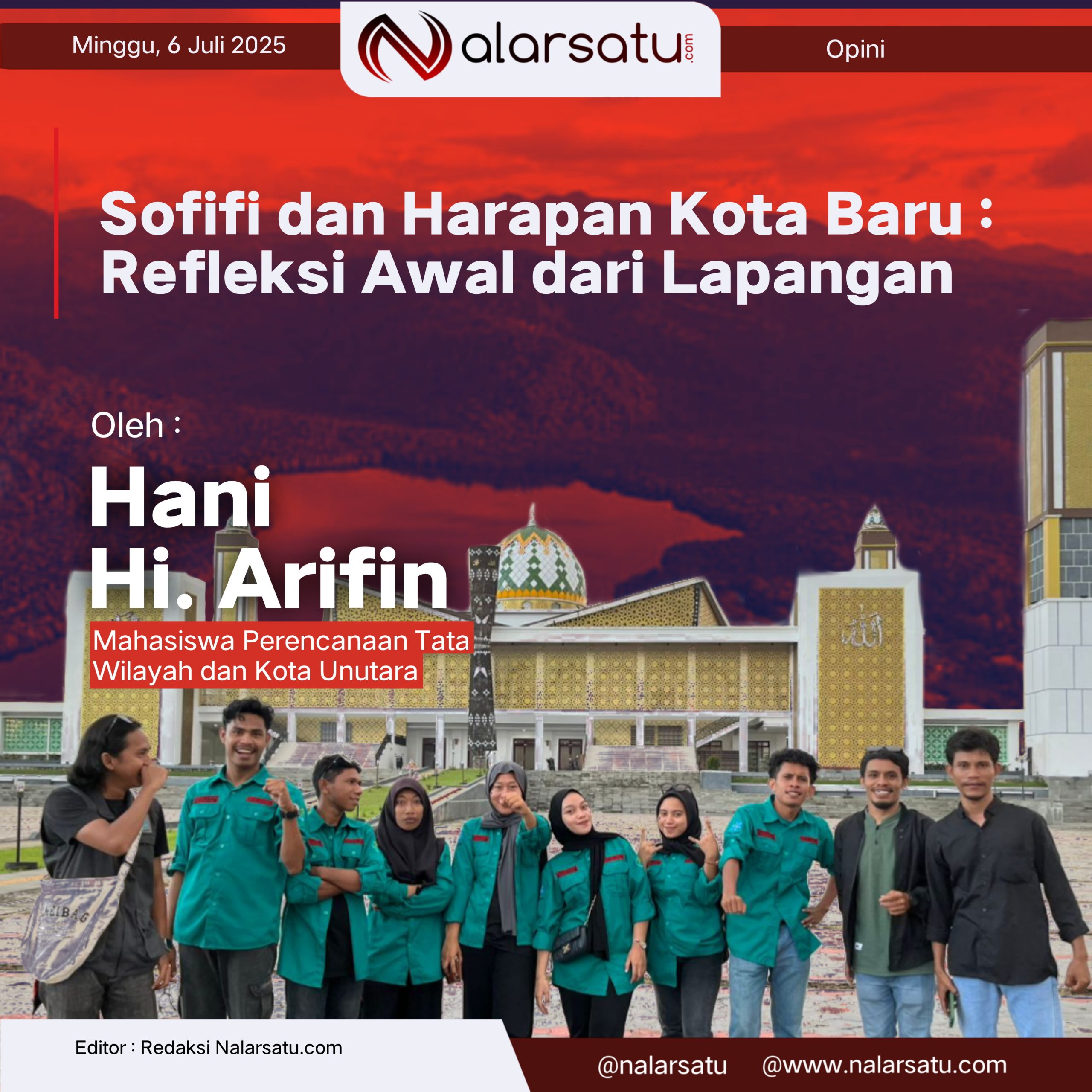 Sofifi dan Harapan Kota Baru Refleksi Awal dari Lapangan - Nalarsatu.com