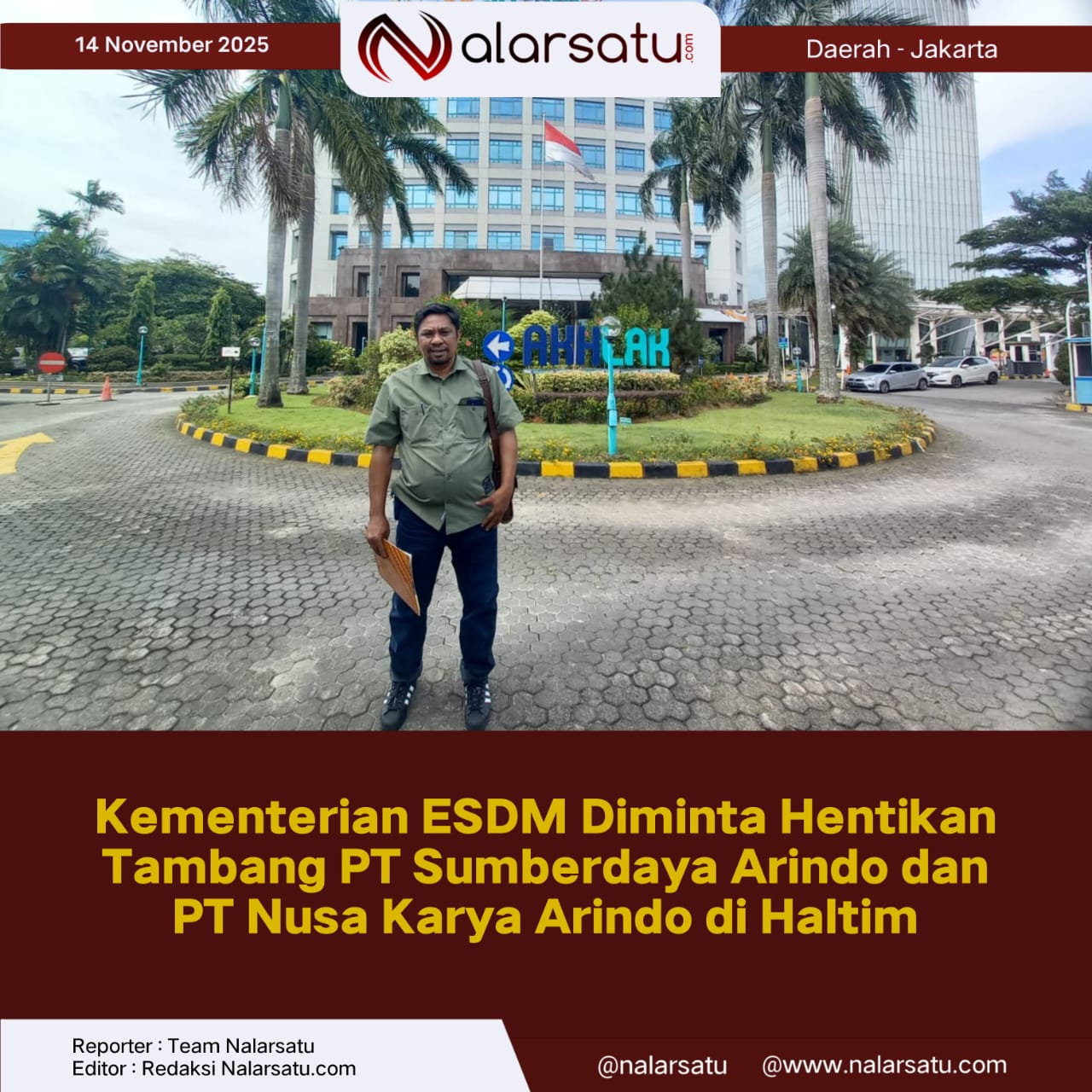Kementerian ESDM Diminta Hentikan Tambang PT Sumberdaya Arindo dan PT ...
