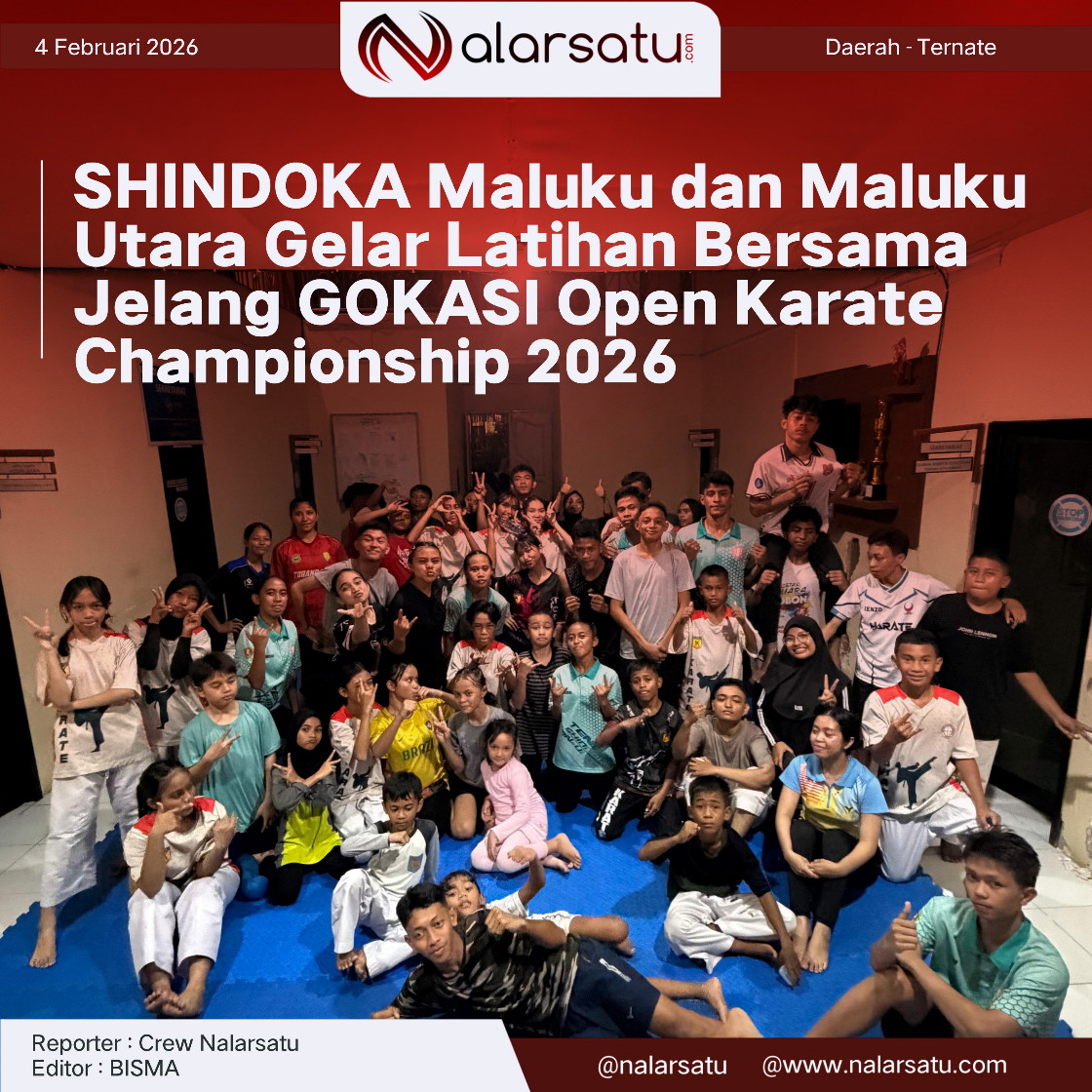 SHINDOKA Maluku dan Maluku Utara Gelar Latihan Bersama Jelang GOKASI ...